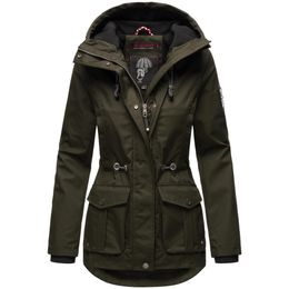Marikoo Damen &Uuml;bergangsjacke Babetaa Princess mit Kapuze