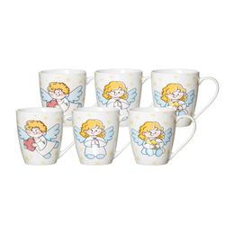 Ritzenhoff & Breker Ritzenhoff & Breker Henkelbecher Schutzengel 360 ml 6er Set
