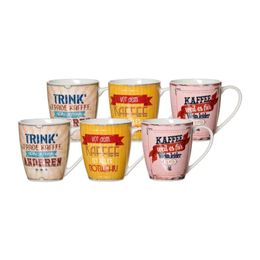 Ritzenhoff & Breker Ritzenhoff & Breker Henkelbecher B&uuml;ro 360 ml 6er Set
