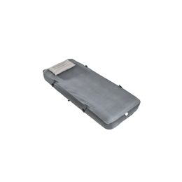 sobuy Sonnenliege klappbar Grau 191x76x22cm Modern
