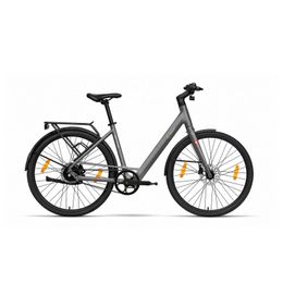SachsenRAD Urban City E-Bike C3V Roma II mit Riemenantrieb Grau