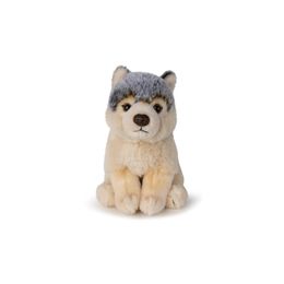 WWF - ECO Pl&uuml;schtier - Wolf (15cm) lebensecht Kuscheltier Stofftier Pl&uuml;schfigur