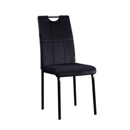 HTI-Living Stuhl Denton Velvet Schwarz