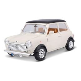 Bburago 18-12036 - Modellauto - Mini Cooper 1969 (beige, Ma&szlig;stab 1:16)