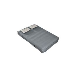 sobuy Sonnenliege aufblasbar Grau 191x137x22cm Modern