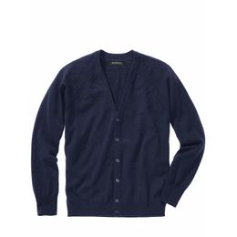 Mey & Edlich Mey & Edlich Herren Fokussierter Cardigan Blau 90 % Schurwolle, 10 % Kaschmir