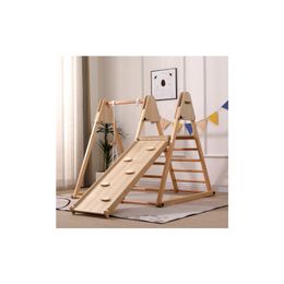 Home Deluxe Kletterger&uuml;st Indoor inkl. Rutsche und Schaukel IDA