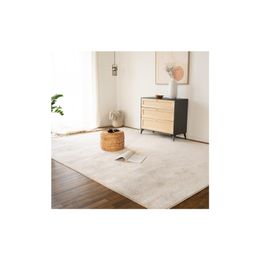 Home Deluxe Kurzflor Teppich FOFI - 180 x 120 cm Grau