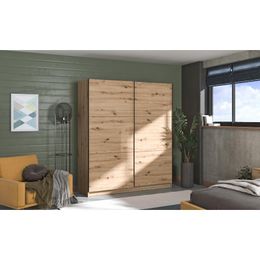 OTTO home Schwebet&uuml;renschrank &raquo;Sierra klassischer Kleiderschrank W&auml;scheschrank 179 oder 217cm breit&laquo; mit kompletter Inneneinteilung, FSC -