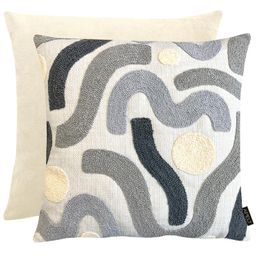 Apelt Dekokissen &raquo;Malva&laquo; Samtabseite Polyester B/L: 46cm x 46cm, 1 Stk.