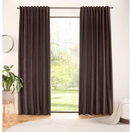 LeGer Home by Lena Gercke Gardine &raquo;LADINA&laquo; Multifunktionsband 1 Stk. tlg. blickdicht, gewebt, verschiedene Gr&ouml;&szlig;en, Bestseller braun Polyester, 