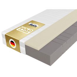 Beco Hybridschaum-Matratze &raquo;Feel Like Latex ONE KS - GOLD, Matratze 90x200 cm, 140x200 cm und mehr&laquo; 21 cm hoch 1 Stk. tlg. Ergonomischer Hybridschaum mit 