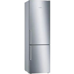 Bosch K&uuml;hl-/Gefrierkombination Serie 6 &raquo;KGE398IBP&laquo; 201 cm hoch 60 cm breit L&auml;nger frisch dank VitaFresh XXL silber LED Beleuchtung