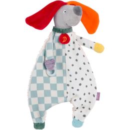 babyFEHN Kuscheltuch &raquo;Schmusetuch Hund Dotty&laquo; Enth&auml;lt Bio-Baumwolle bunt Einheitsgr&ouml;&szlig;e Kuscheltuch
