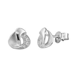 Firetti Damen Paar Ohrstecker &raquo;Schmuck Geschenk Silber 925 Ohrschmuck Ohrringe&laquo; mit Zirkonia (synth.) silber Silber 925 (Sterlingsilber)