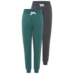 Kidsworld Jungen Kidsworld Sweathose &raquo;2er Pack Jogginghosen&laquo; 2 Jogginghosen in einer Packung, lockere Passform bunt 152/158, N-Gr