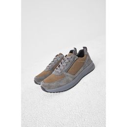 Waldl&auml;ufer Waldl&auml;ufer Herren Schn&uuml;rschuh &raquo;H-Marius&laquo; Sneaker mit Schn&uuml;rung und Rei&szlig;verschluss, Komfortweite H 8,5 (42,5)