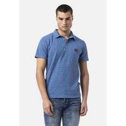 Cipo & Baxx CIPO & BAXX Herren T-Shirt "CT825", blau, Gr. XXL, unifarben, 85% Baumwolle, 10% Polyester, 5% Elasthan, Shirts, Weicher Baumwollmix