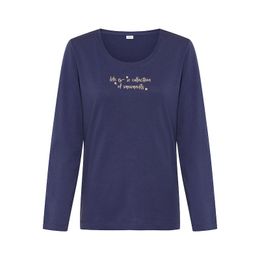 s.Oliver Damen s.Oliver Pyjamaoberteil 1 mit Frontdruck 44/46