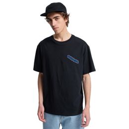 Quiksilver Herren T-Shirt "EV Glass Of", schwarz, Gr. XS, Obermaterial: 70% Baumwolle, 30% Baumwolle., Shirts