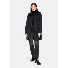 Gil Bret Damen Sommerjacke "Damen mit Stehkragen", schwarz, Gr. 48, Web, Obermaterial: 58% Baumwolle, 42% Polyester. Futter: 100% Polyester, Jacken