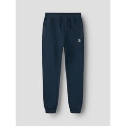 name it Herren Sweathose &raquo;NKMFLO SWEAT PANT BRU NOOS&laquo; Baumwolle, regular fit blau 128, N-Gr