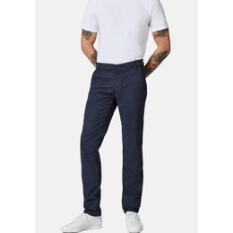PEAK TIME Herren Chinohose "Astron", blau, Gr. 36, Material: 68% Baumwolle, 30% Lyocell, 2% Elasthan, Hosen, Elegante Herrenhose mit Bio-Baumwolle
