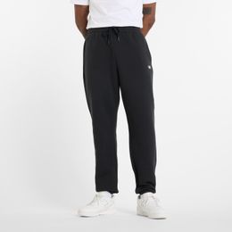 New Balance Herren Jogginghose "SPORT ESSENTIALS FLEECE JOGGER", schwarz, Gr. XL, Obermaterial: 60% Baumwolle, 40% Polyester, Hosen, mit
