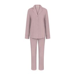 Triumph Damen Pyjama "Boyfriend Fit PW 03", Gr. 46, rosa, Single Jersey, Obermaterial: 100% Viskose, Homewear-Sets, bequem und stilvoll