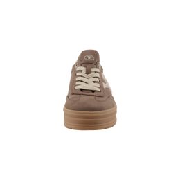 Tom Tailor Damen Sneaker "Tom Tailor Sneakers", Gr. 37, braun, Polyurethan, Schuhe