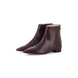 Evita FRANCA women's ankle boots - smooth leather Bordeaux - 36