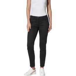 CR&Eacute;ATION L Damen Stretch-Hose mit Passformsattel vorne und hinten schwarz Gr&ouml;&szlig;e 48
