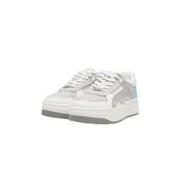 Buffalo Damen Sneaker "Buffalo MILANO", Gr. 39, wei&szlig;, Polyurethan, Schuhe