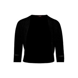 Vera Mont Damen Strickjacke "Damen ohne Verschluss", schwarz, Gr. S, Strick, Obermaterial: 80% Viskose, 20% Polyester, Strickjacken, Glitzer