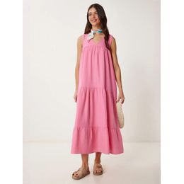 Happiness İstanbul Kleid 'Midi' Damen Gr&ouml;&szlig;e 36 pink Sommerkleid