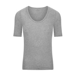 Schiesser Undershirt female size XXXL mottled grey