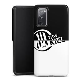 DeinDesign Galaxy S20 FE 5G Handy Panzer Handyh&uuml;lle robuste Outdoor H&uuml;lle Schutzh&uuml;lle gl&auml;nzend Merchandise Thw Kiel Handball Tough Case