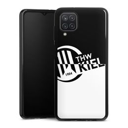 DeinDesign Galaxy A12 Handy Silikon H&uuml;lle Case schwarz Handyh&uuml;lle Merchandise Thw Kiel Handball