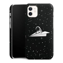DeinDesign iPhone 12 mini Handy Premium Case Smartphone Handyh&uuml;lle Schutzh&uuml;lle gl&auml;nzend Astronaut Comic Paper Premium Case