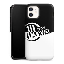 DeinDesign iPhone 12 mini Handy Panzer Handyh&uuml;lle robuste Outdoor H&uuml;lle Schutzh&uuml;lle matt Merchandise Thw Kiel Handball Tough Case