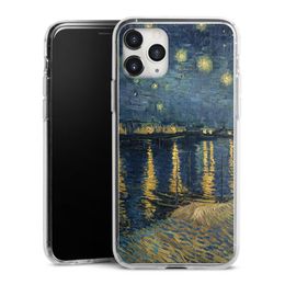 DeinDesign iPhone 11 Pro Max Handy Silikon H&uuml;lle Case transparent Handyh&uuml;lle Kunst Painting Silikon Case