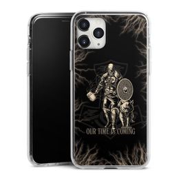 DeinDesign iPhone 11 Pro Max Handy Silikon H&uuml;lle Case transparent Handyh&uuml;lle Tv Show Designs Wikinger Vikings Silikon Case