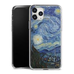 DeinDesign iPhone 11 Pro Max Handy Silikon H&uuml;lle Case transparent Handyh&uuml;lle The Starry Night Kunst Silikon Case