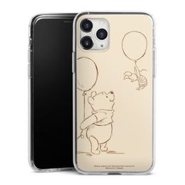 DeinDesign iPhone 11 Pro Max Handy Silikon H&uuml;lle Case transparent Handyh&uuml;lle Disney Official Licensed Product Winnie The Pooh Silikon Case