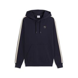 Puma Herren Kapuzensweatshirt "ESS ELEVATED HOODIE TR", blau, Gr. M, unifarben, Sweatware, Obermaterial: 100% Baumwolle, Sweatshirts, mit Kapuze, mit