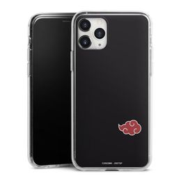 DeinDesign iPhone 11 Pro Max Handy Silikon H&uuml;lle Case transparent Handyh&uuml;lle Naruto Shippuden Akatsuki Official Licensed Product Silikon Case