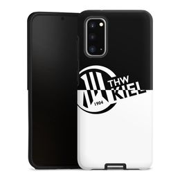 DeinDesign Galaxy S20 Handy Panzer Handyh&uuml;lle robuste Outdoor H&uuml;lle Schutzh&uuml;lle matt Merchandise Thw Kiel Handball Tough Case