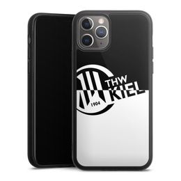 DeinDesign iPhone 11 Pro Handy Gallery Case Handyh&uuml;lle 9H Geh&auml;rtetes Glas R&uuml;ckseite H&uuml;lle Merchandise Thw Kiel Handball Gallery Case