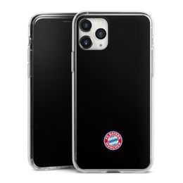 DeinDesign iPhone 11 Pro Max Handy Silikon H&uuml;lle Case transparent Handyh&uuml;lle Fcb Fc Bayern M&uuml;nchen Logo Silikon Case