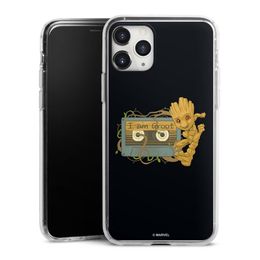 DeinDesign iPhone 11 Pro Max Handy Silikon H&uuml;lle Case transparent Handyh&uuml;lle Guardians Of The Galaxy Groot Marvel Silikon Case